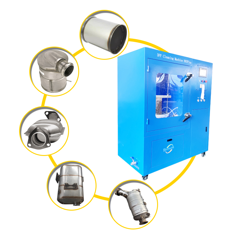 Diesel SCR/DPF Cleaning Machine Works on DPF, DOC,SCR,GPF,CATALYST ...