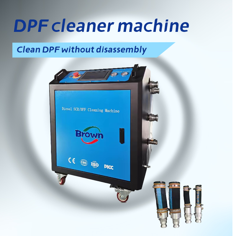 Heavy Truck Van High Temperature to DPF Cleaner Machine Particulate ...