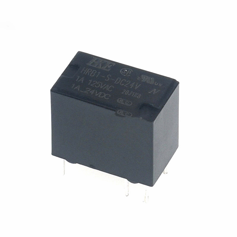HRB1-S-DC5V -DC12V -DC24V 6pin 1A New Original relay
