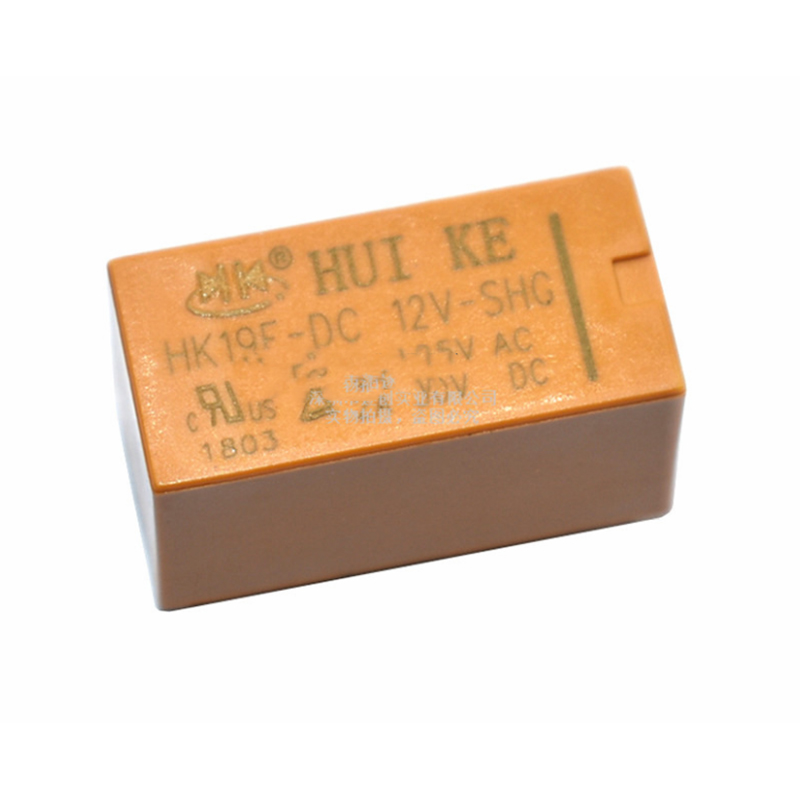 HK19F-DC3V-DC5V-DC12V-DC24V-SHG 8pin 2A 2open 2close New Original relay