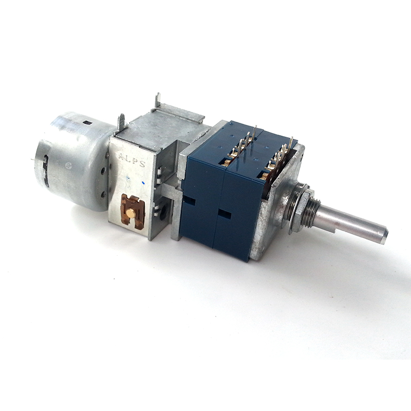 ALPS RK27 Motor Potentiometer Double 5K 10K 50K 100K 6pins HIFI DIY