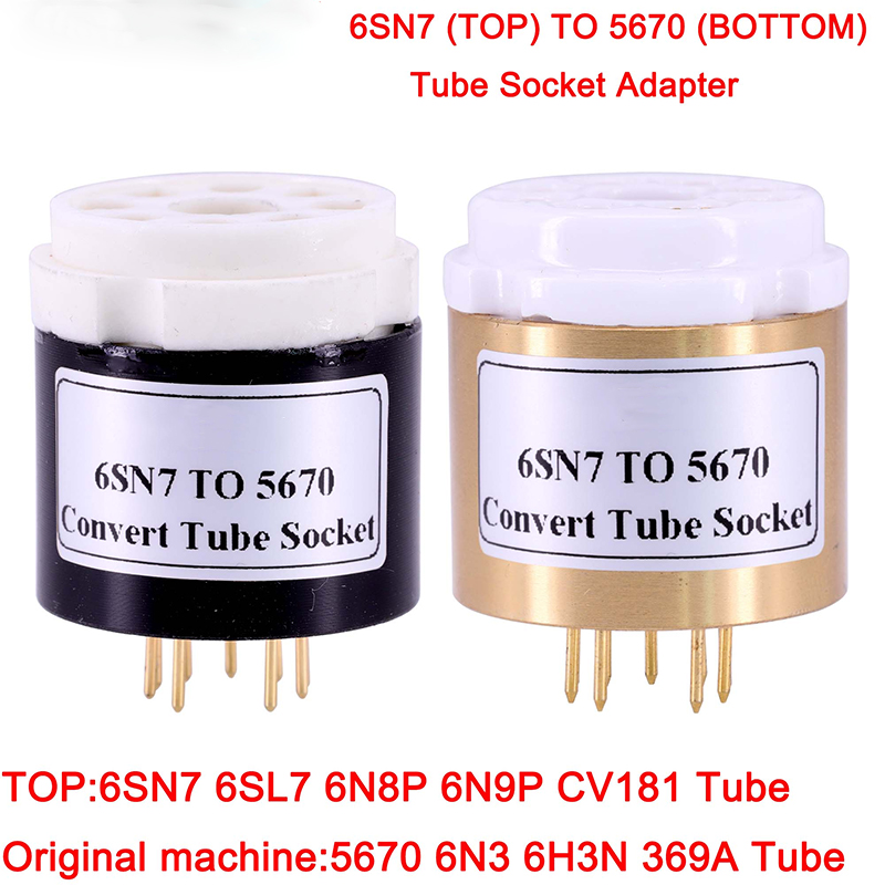 1PC 6SN7 TO 5670 6N3 6H3N 369A DIY Audio Vacuum Tube Amplifier Convert ...