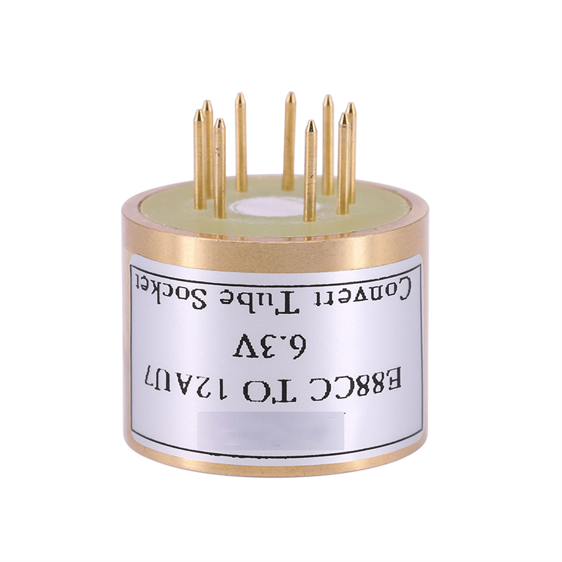 1PC 9Pin Korea Brown bakelite Tube Socket E88CC 6N6 6922 TO 12AU7 12AX7 ...