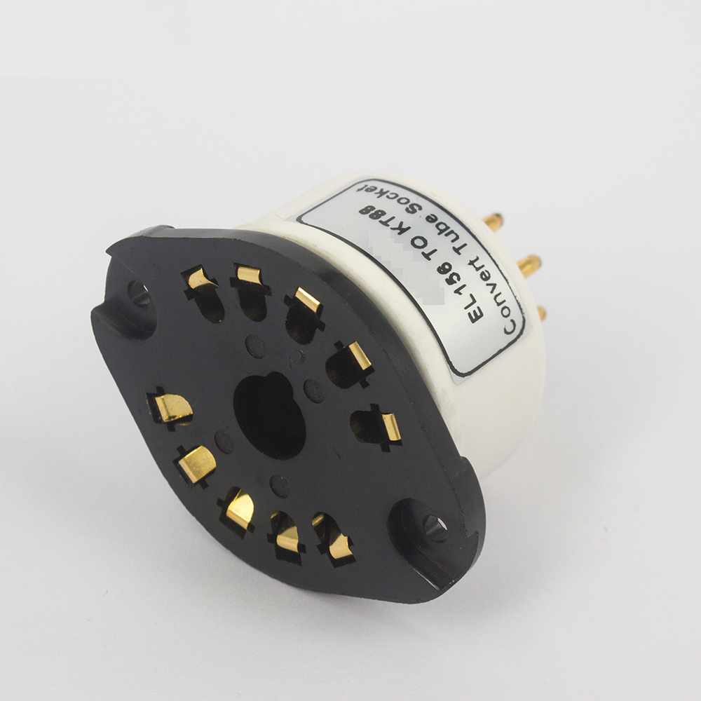 1PC Telefunken EL156 TO KT88 10Pin to 8Pin DIY HIFI Audio Vacuum Tube ...
