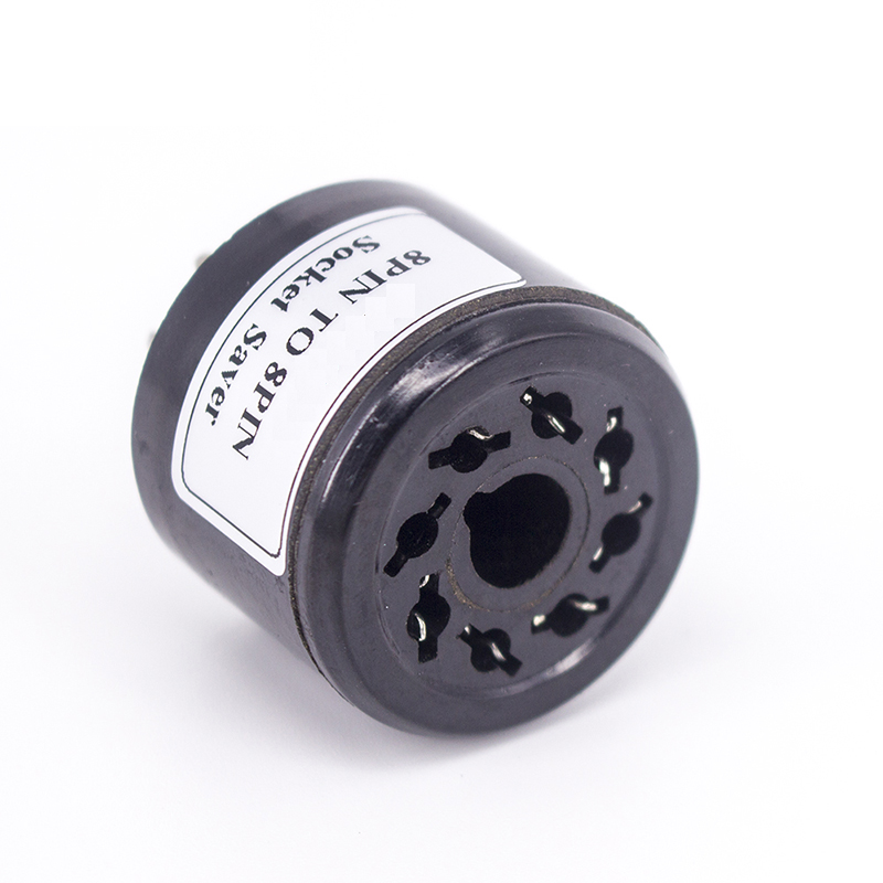 1PC Bakelite Tin pin 8Pin TO 8Pin Vacuum Tube Socket Test Socket For ...