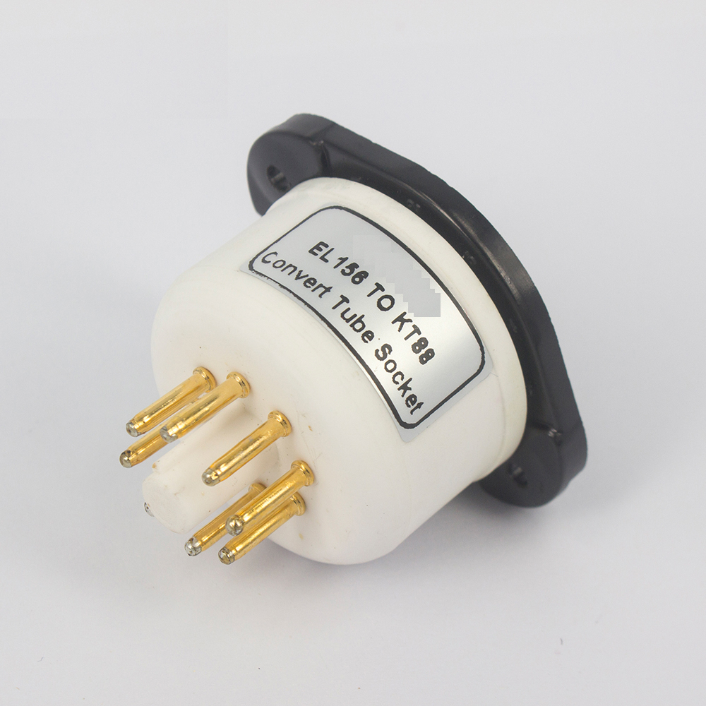 1PC Telefunken EL156 TO KT88 10Pin to 8Pin DIY HIFI Audio Vacuum Tube ...