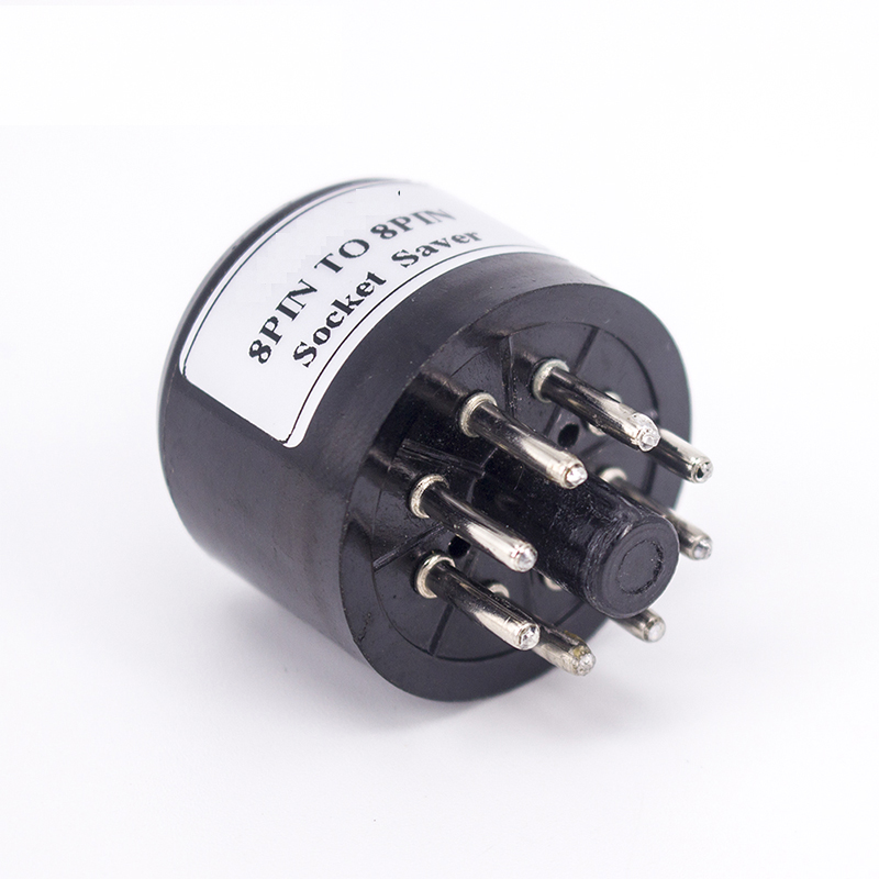 1PC Bakelite Tin pin 8Pin TO 8Pin Vacuum Tube Socket Test Socket For ...