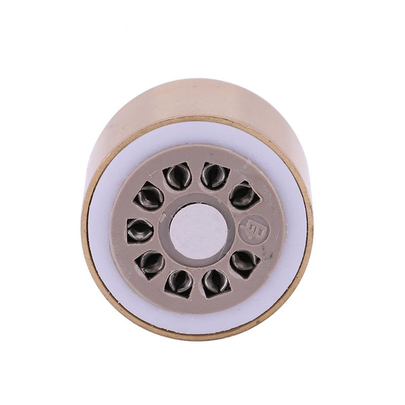 9Pin Korea Brown bakelite Tube Socket Adapter 5687 TO 12AX7 12AU7 ECC82 ECC83 Vacuum Tube ...