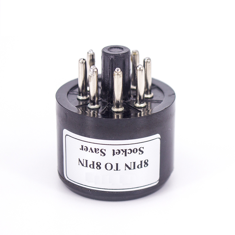 1PC Bakelite Tin pin 8Pin TO 8Pin Vacuum Tube Socket Test Socket For ...