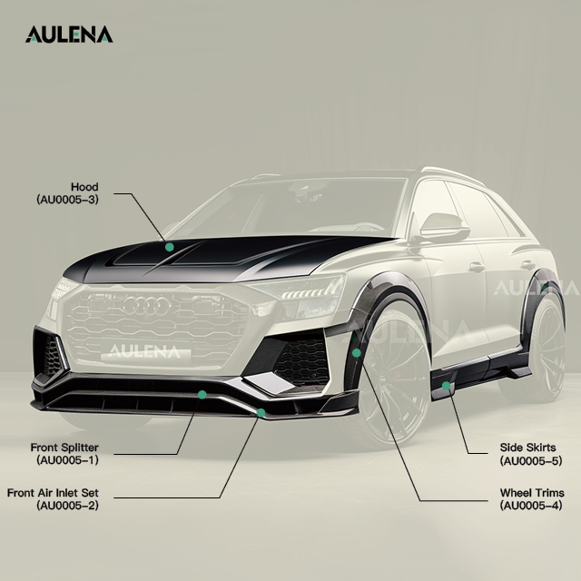 Audi RSQ8 Aulena Design dry carbon performance body kit,RSQ8