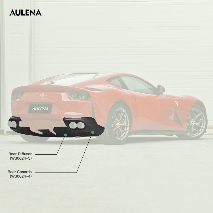 Ferrari 812 OEM Style dry carbon performance body kit,812