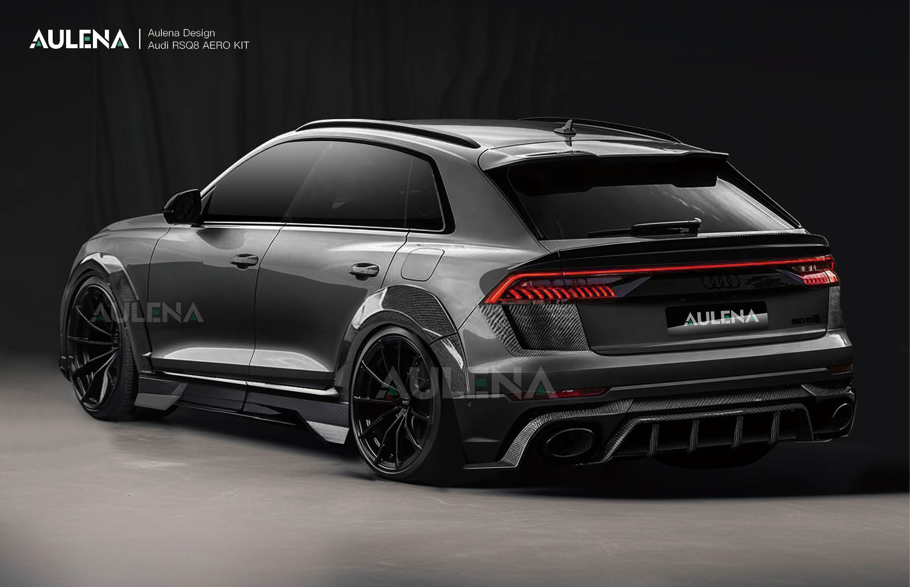 Audi RSQ8 Aulena Rear Spoiler,RSQ8