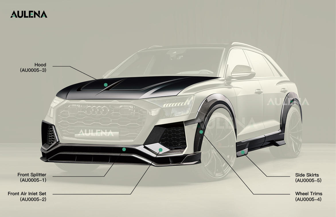 Audi RSQ8 Aulena Design dry carbon performance body kit,RSQ8