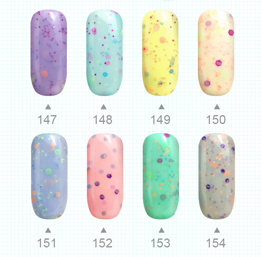 Cheese Sequin Gel Nail Polish ,Cheese UV Gel Sale - KADS