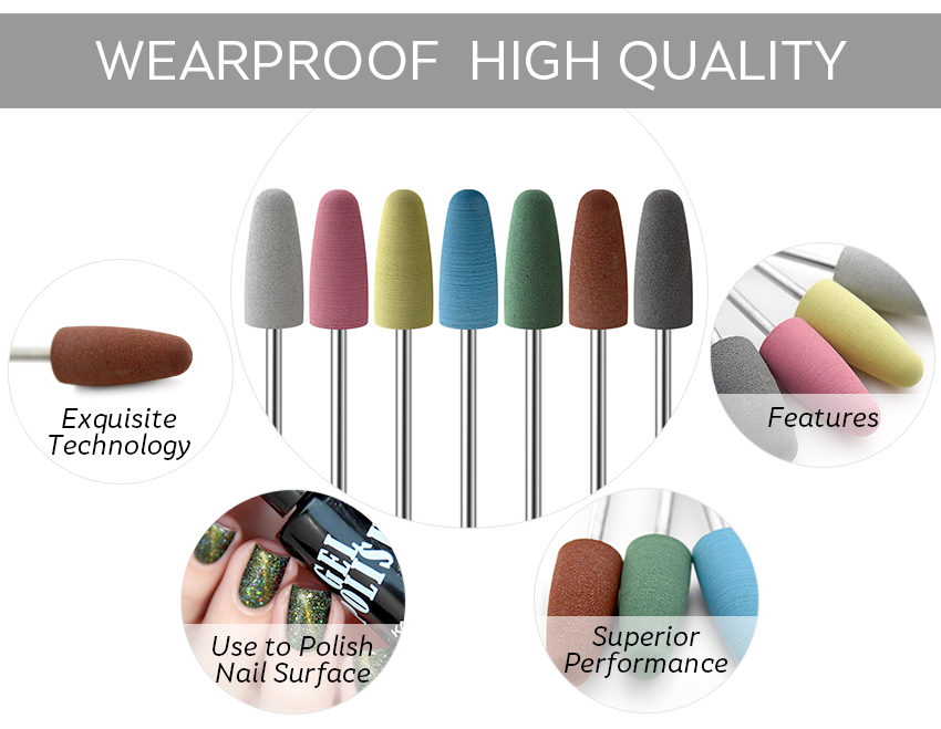 Pointed Bullet Nail Drill Bit 300053 ,Nail Drill Bit Sale - KADS