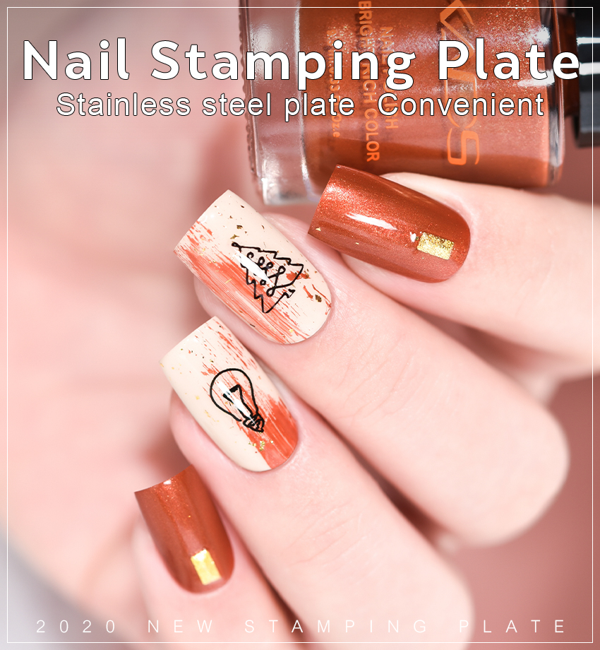 GEOMETRY 013 Nail Stamping Plate Geometry Animal & Flower ,GEOMETRY ...