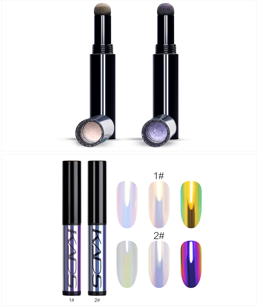 Neon Nail Powder Cushion Pen 200119 ,Nail Glitter Powder Sale - KADS