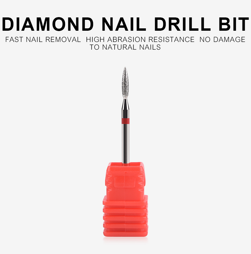 Flame Bit Diamond Nail Drill Bit 300105,Nail Drill Bit
