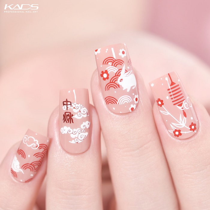 Mid-Autumn Festival Nail Ideas: 14 Chinese Style Nails done with KADS ...
