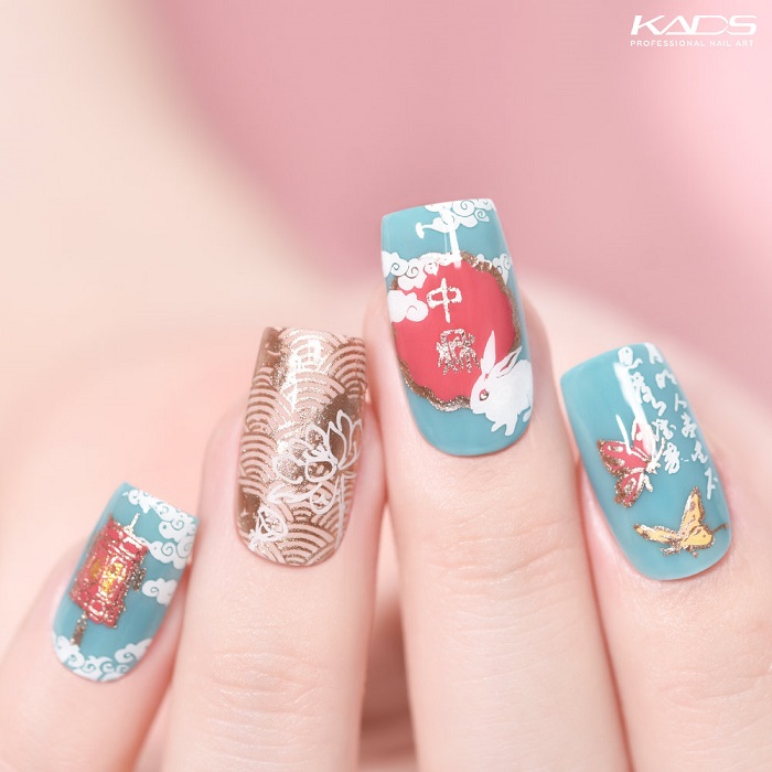 Mid-Autumn Festival Nail Ideas: 14 Chinese Style Nails done with KADS ...