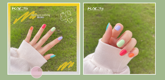 Macaroon for Spring | 15 Nail Designs with Cute Pastel Colors【KADSNailArt】