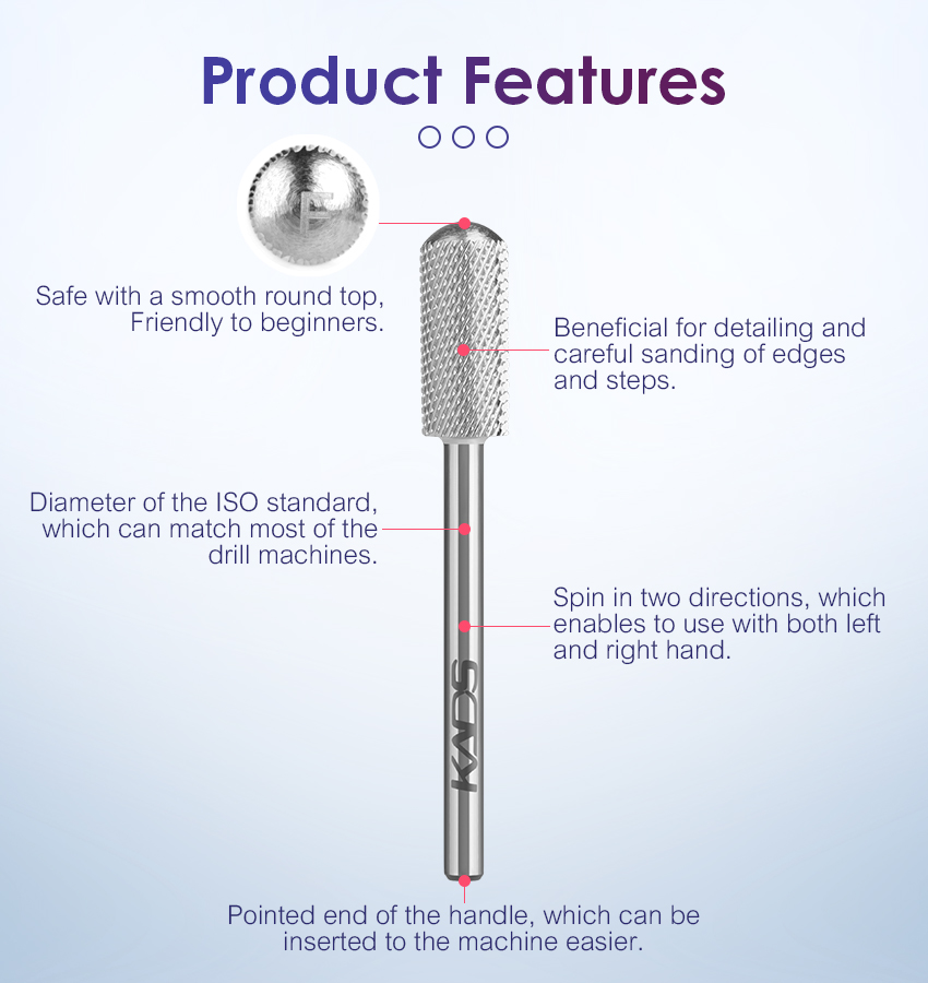Barrel Nail Drill Bit 300197,Nail Drill Bit