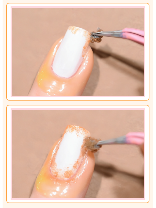 Autumn Leaf | Specimen in the Frame | Nail Stamping Tutorial【KADSNailArt】