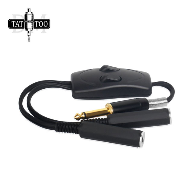 Tattoo Clip Cord Power Adapter Conversion Dual Connection Cable Tattoo ...