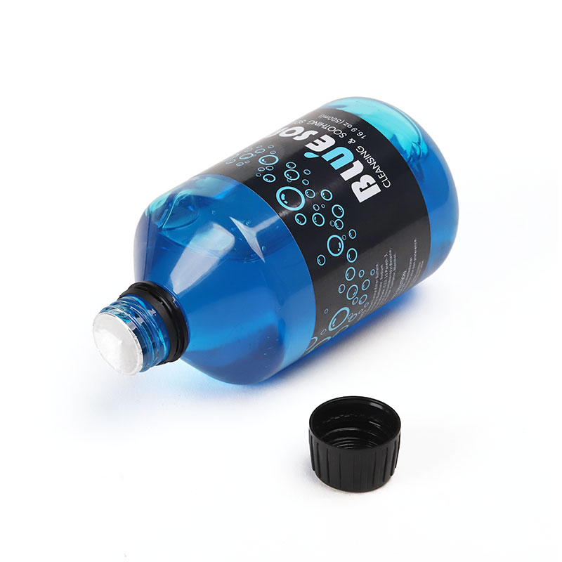 500ml tattoo blue soap bottle Cleaning Soothing Solution tattoo accessories