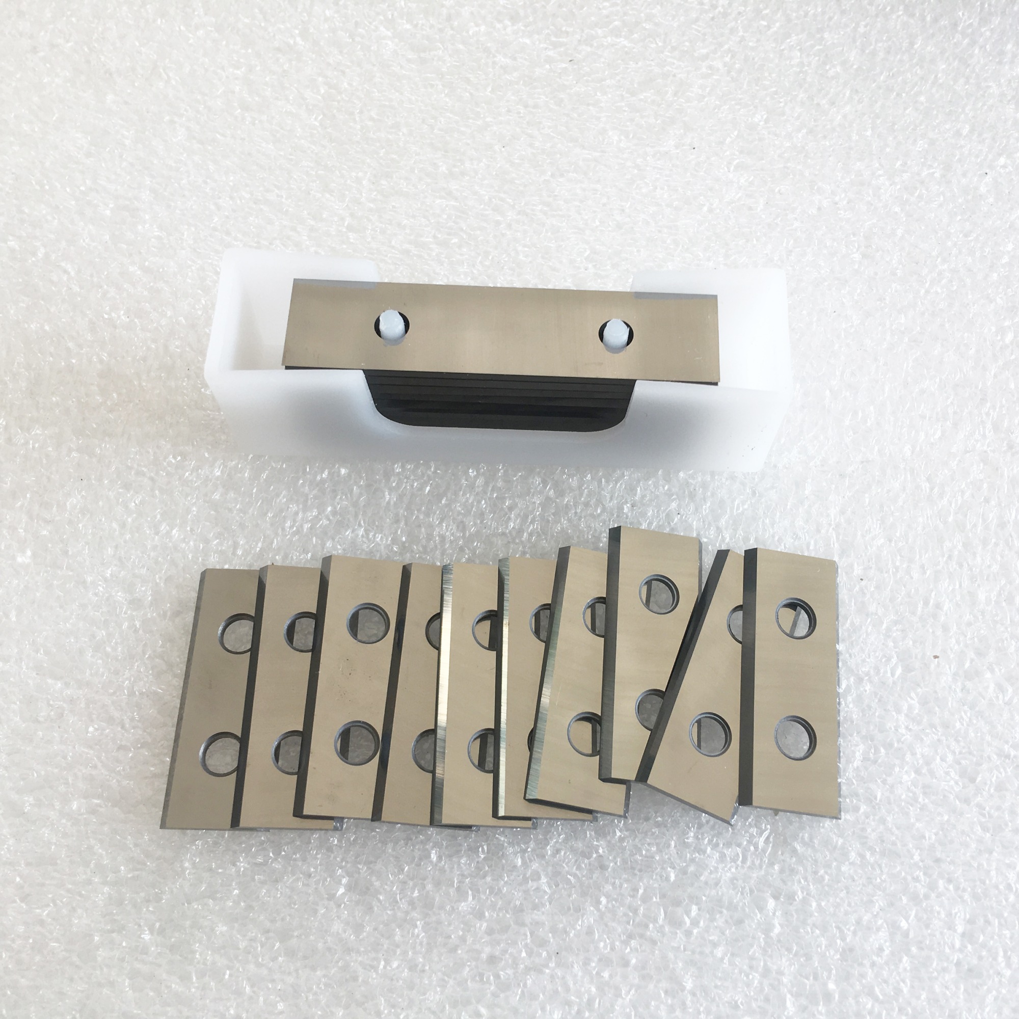 Two sided 50x12x1.5mm Rectangular Tungsten Carbide Indexable Blades for ...