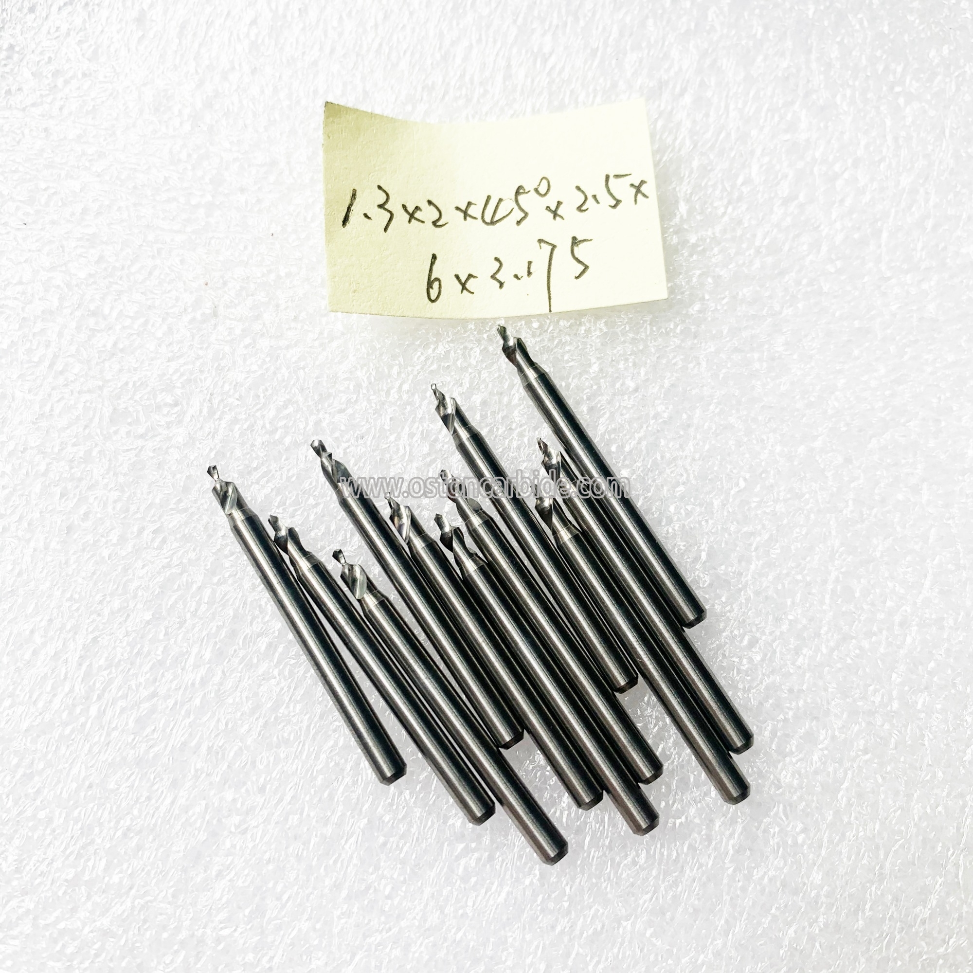 2 Flutes Tungsten Carbide Milling Cutter for PCB/FPC/PTFE