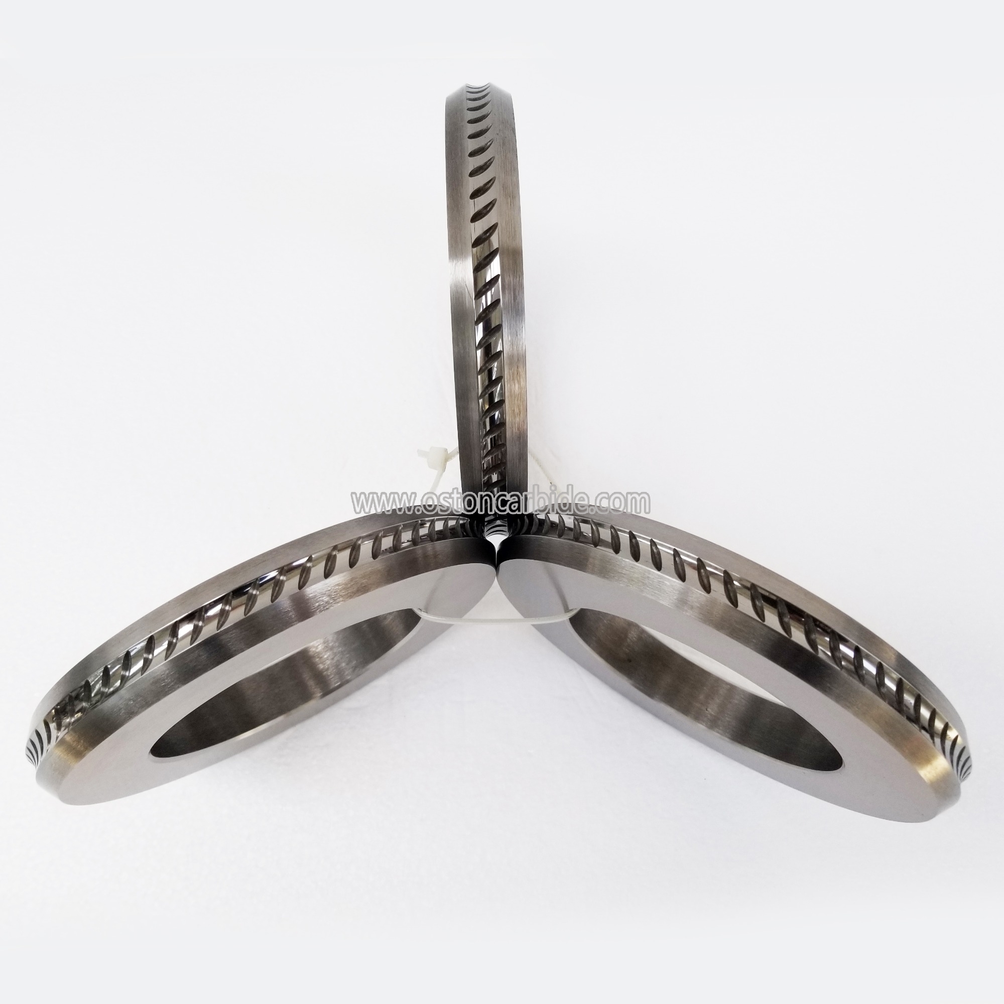 Φ200xΦ90x20mm TC Triple Indent Rollers for Wire Rod Mills