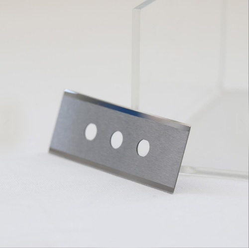 Tungsten carbide textile machine knife with 3 holes,Tungsten Carbide ...