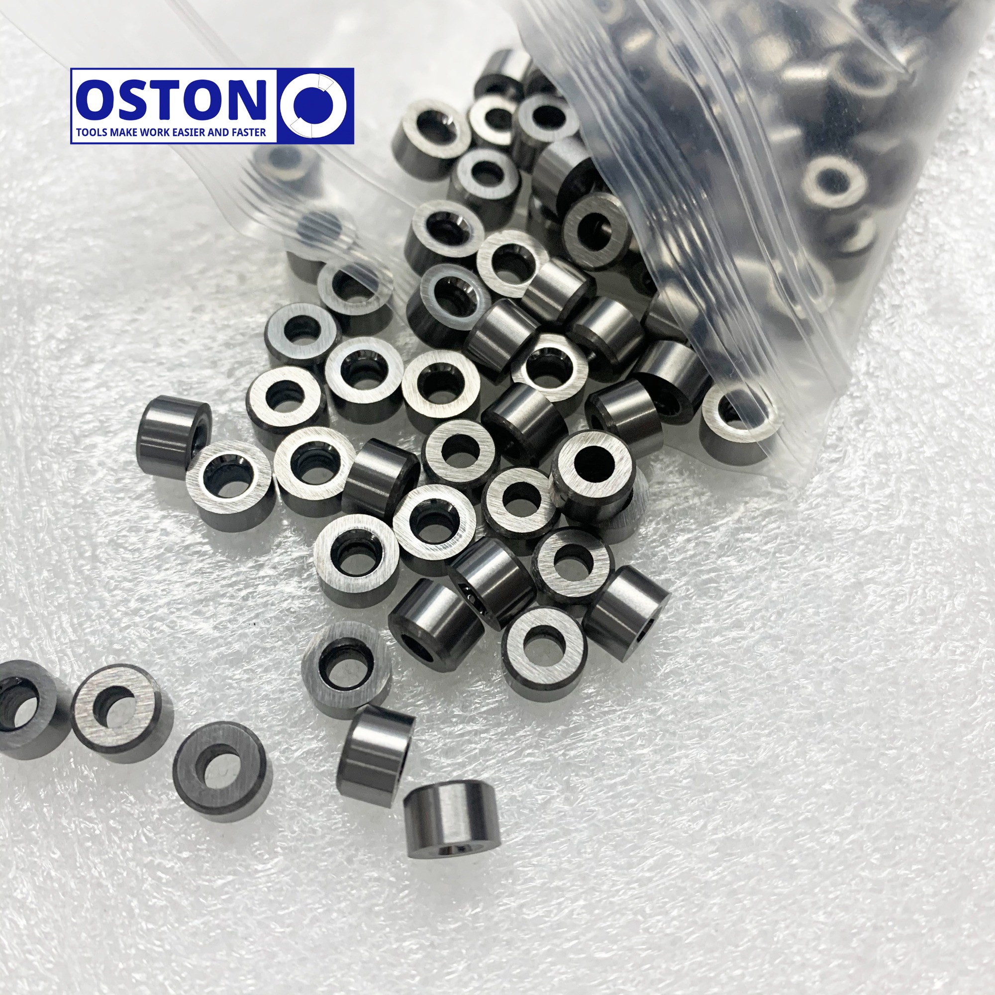 OEM K30 / Yg8 Tungsten Carbide Seat Valve Parts Cobalt Alloy Seat Tc Valve Pairs