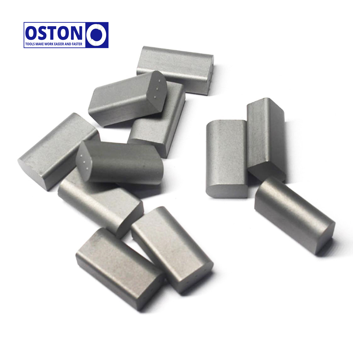 Trapezoid Sintered Tungsten Carbide Inserts Replacement Tips for Snow ...