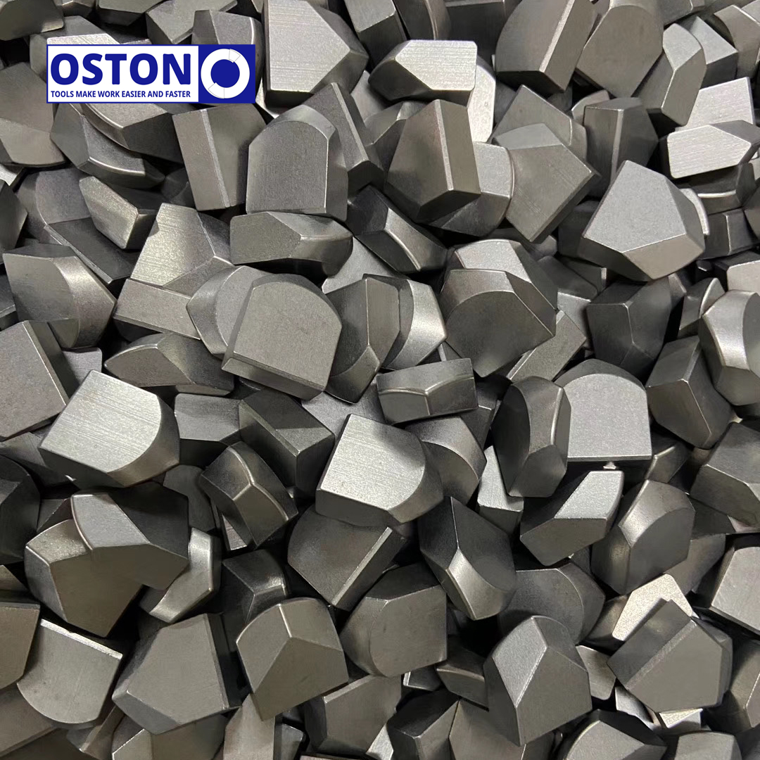 Tungsten Cemented Carbide Tips for Mining Tool Wear PartsB40 B30 Yg15 ...