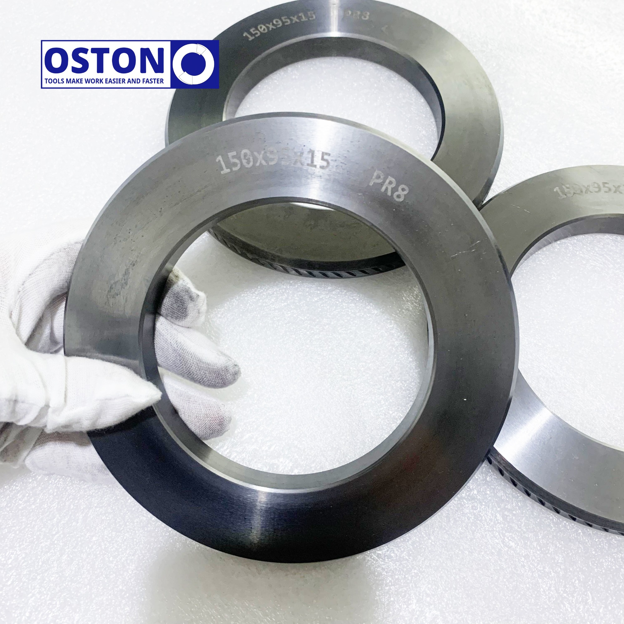 Φ150*Φ95*15mm PR8 Tungsten Carbide Wire Mesh Roller for Mid-East Market