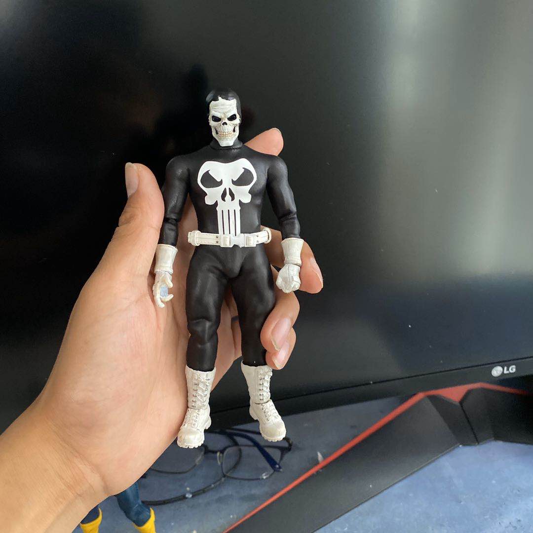 Revenge man black leather tights