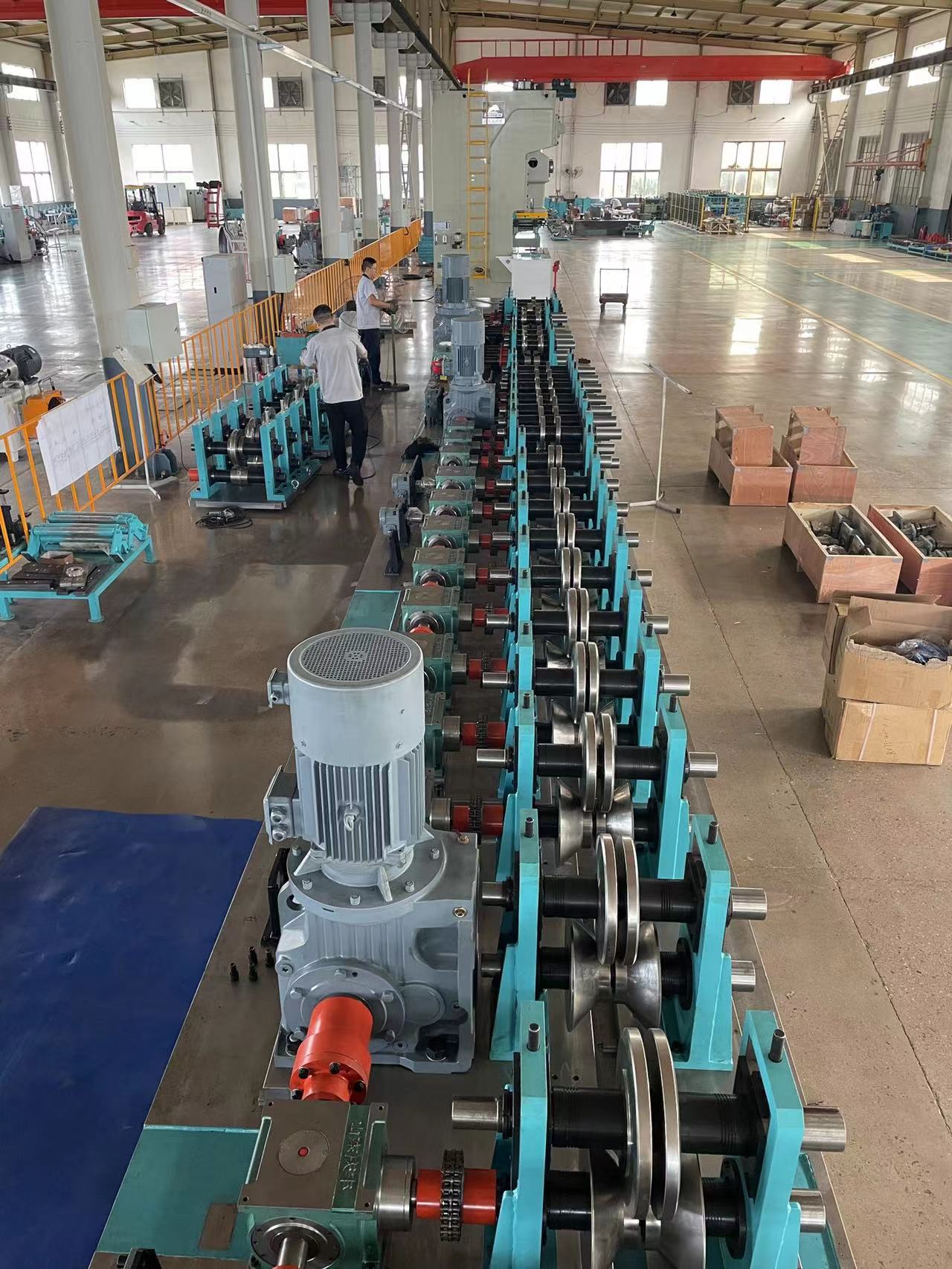 roll forming machine for upright and beam , storage