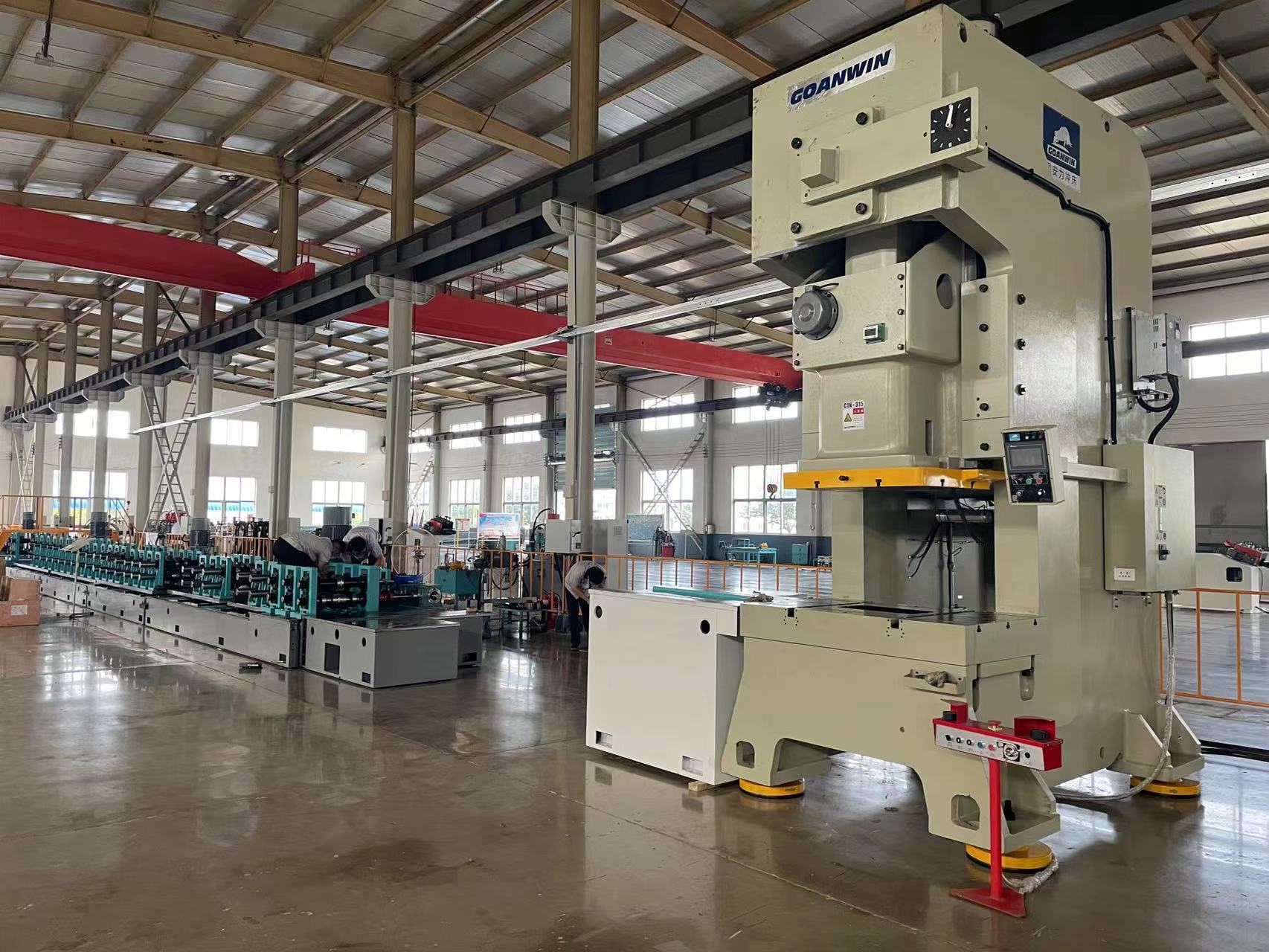 roll forming machine for upright and beam , storage