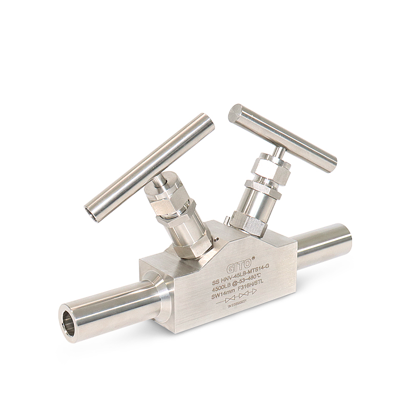 One-piece Forged Double Valves,Integrated double valve