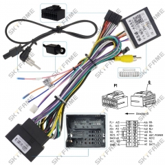 RAISE RZC 16Pin Car Wiring Harness Adapter With Canbus Box Decoder For ...
