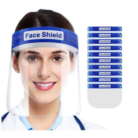 Anti Fog Face sheilds Custom Medical Full Faceshield For Personal ...