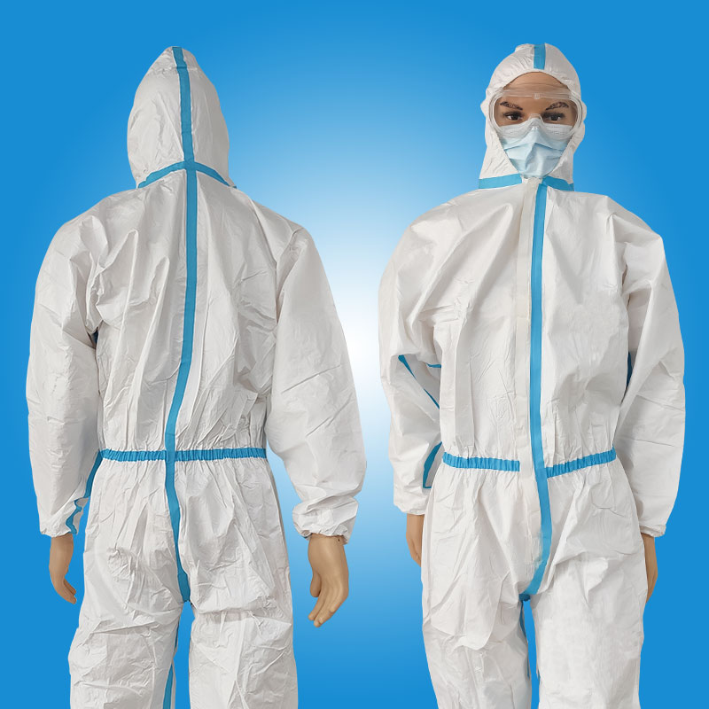 disposable PPE products disposable coveralls ppe sms pp coverall