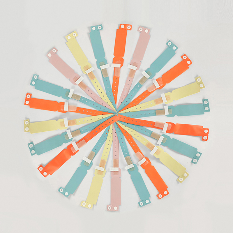 Buttons medical id bands child patient vinyl medical id band