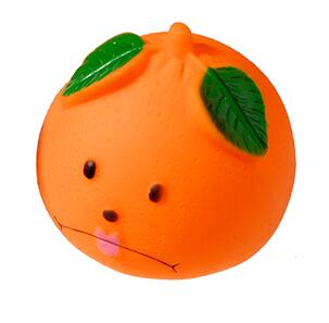 Orange Rubber Toys