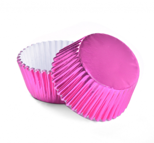 Solid color Aluminium coated Cupcake Liners