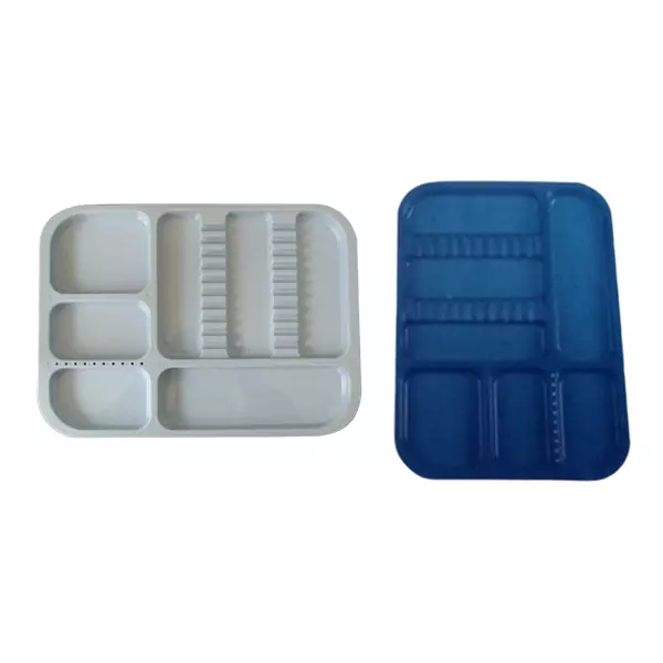 Autoclavable Disposable Plastic Dental Instrument Tray with Divided Parts