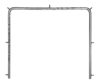 What is a rubber dam frame?