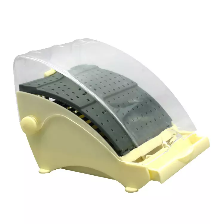 142-hole Large Plastic Dental Bur Block Holder with Lid
